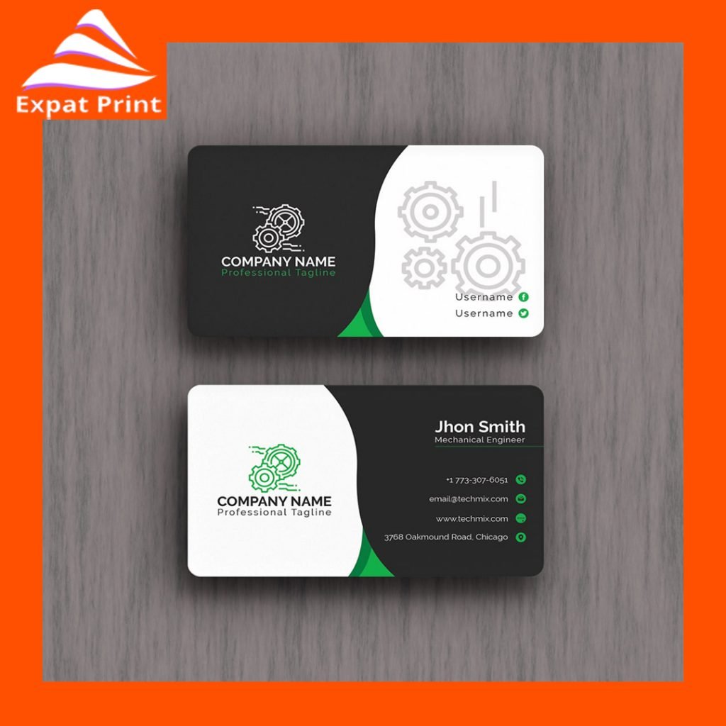 Business Cards Printing (Matte Finish) - Expat Print